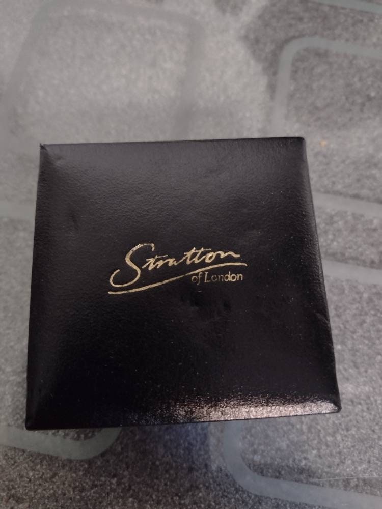 Vintage Stratton Gold Plated Rectangle Cufflinks - Etsy