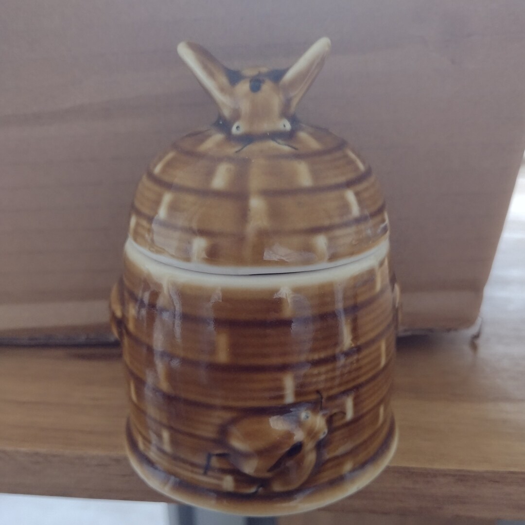 Vintage Japanese Bee Hive Preserve Pot - Etsy UK