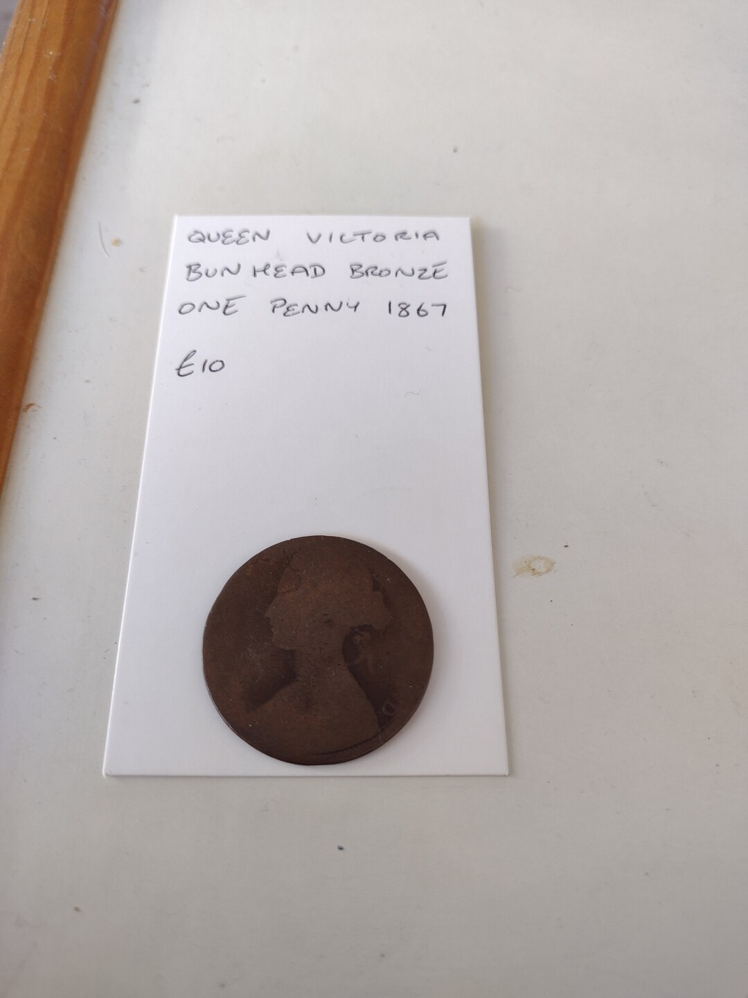 Antique Queen Victoria Bun Head Bronze One Penny Coin 1867 - Etsy UK