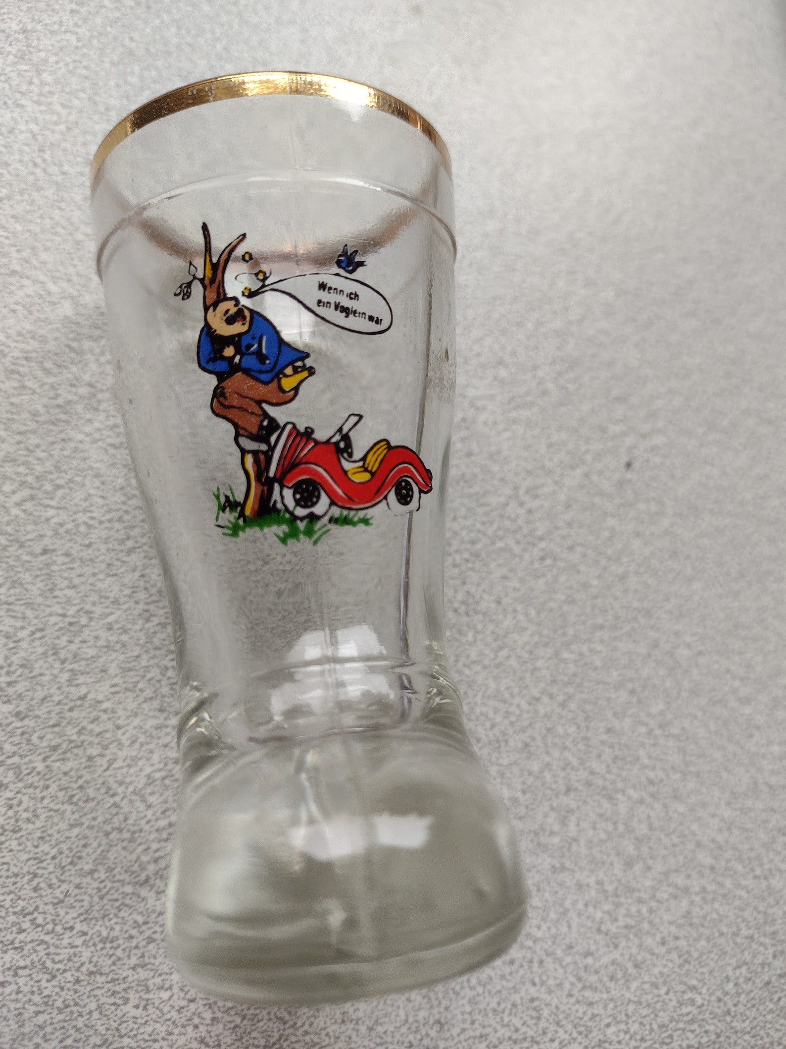 Vintage MOD DEP Italian Glass Boot - Etsy