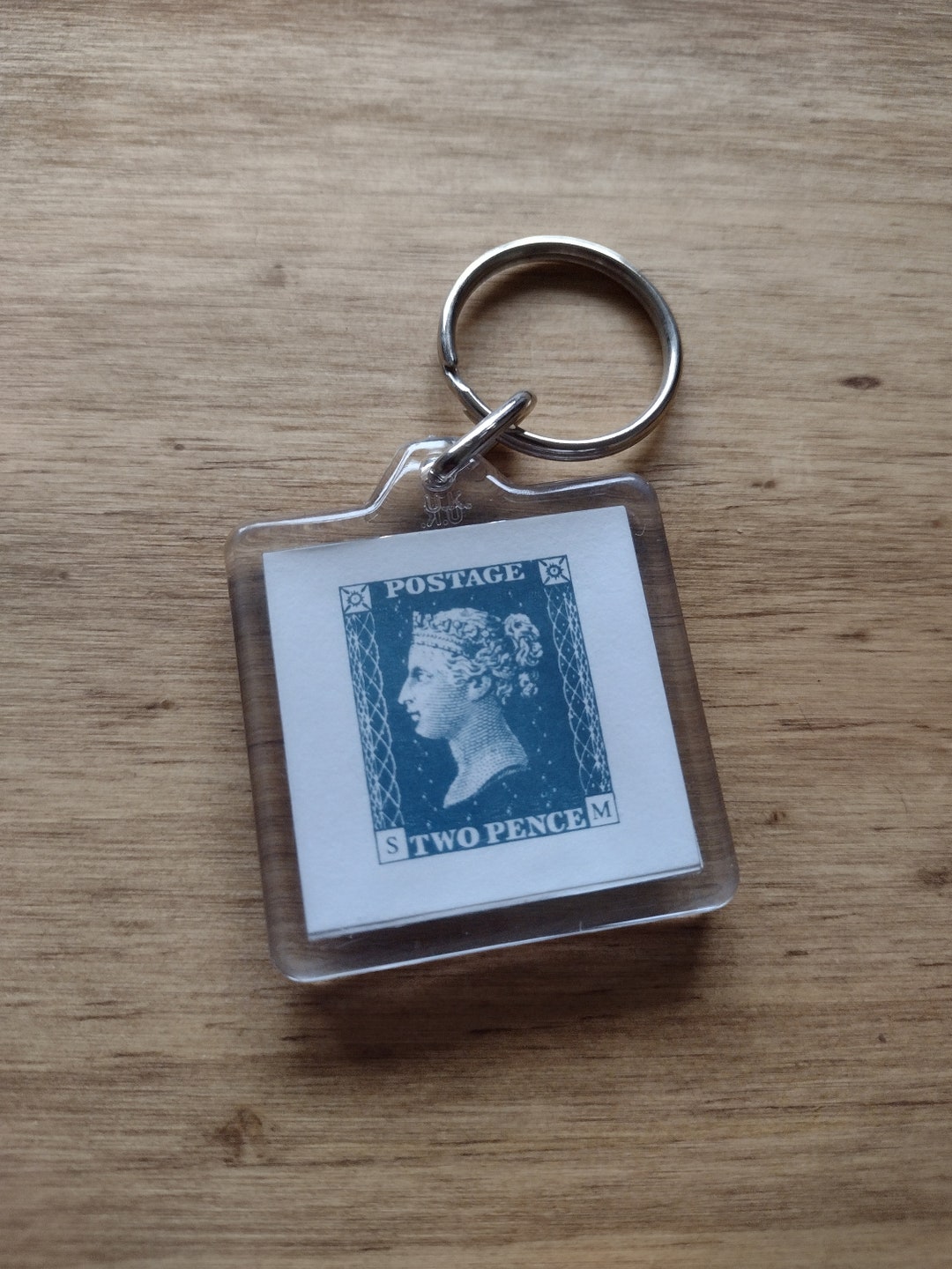 Vintage Stamp Magazine Keyring - Etsy