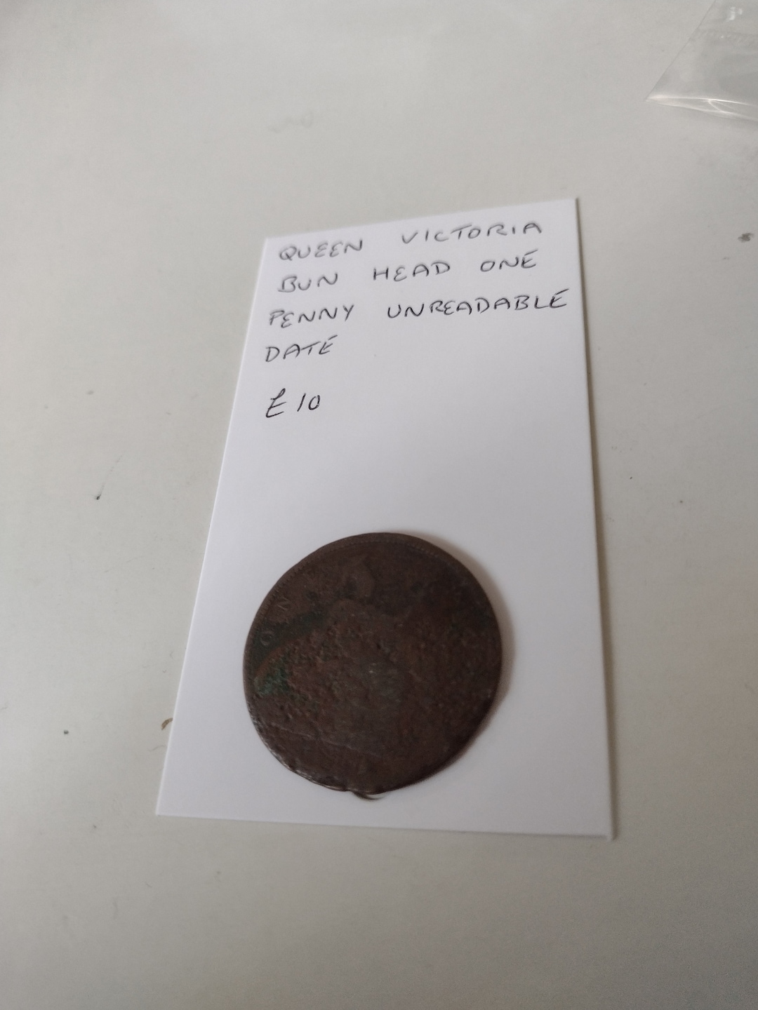 Queen Victoria Bun Head One Penny Unknown Date - Etsy