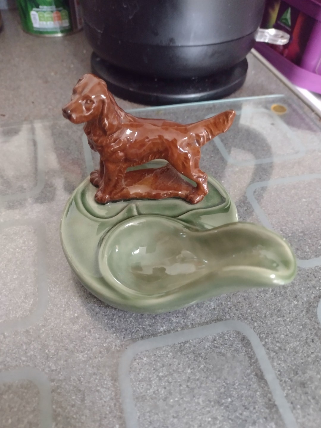 Vintage Wade Ceramic Red Setter Pipe Holder - Etsy