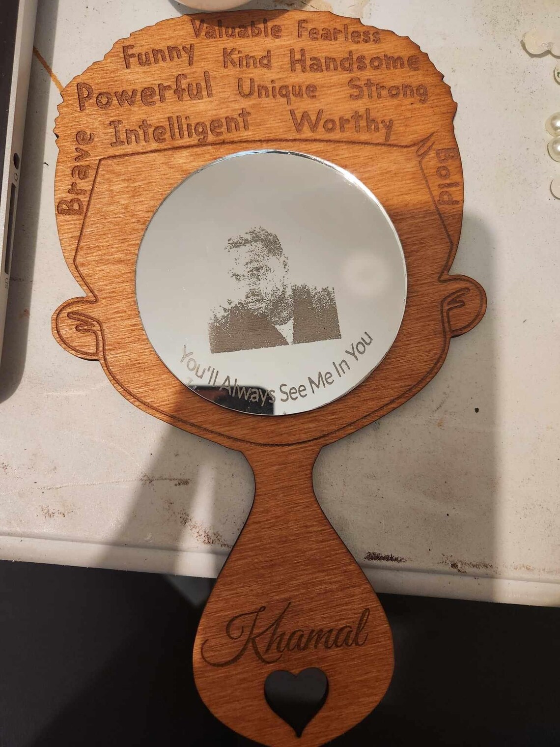 Personalized Affirmation Mirrors – Custom Handheld Mirrors for Kids - Etsy