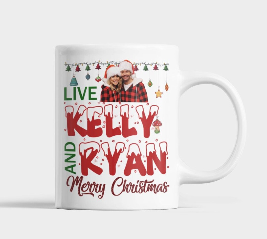 Kelly and Ryan Christmas Mug Live With Kelly and Ryan, Christmas 2022 ...
