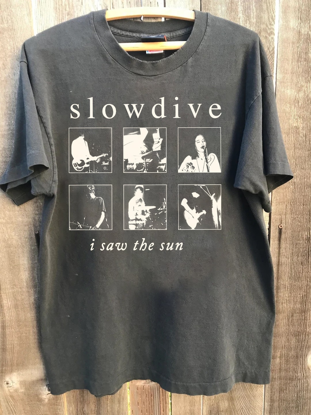 Comfort Color Slowdive I Saw the Sun, Slowdive Souvlaki Shirt, Music ...