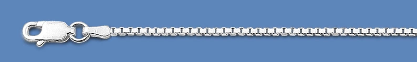 925 Sterling Silver Square Box Chain Round Box Chain - Etsy