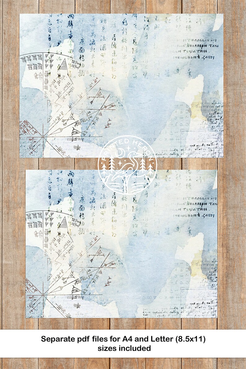 Junk Journal Printable Pages Ancient Wisdom: Journal - Etsy