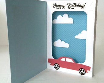 Car Shadow Box - Etsy
