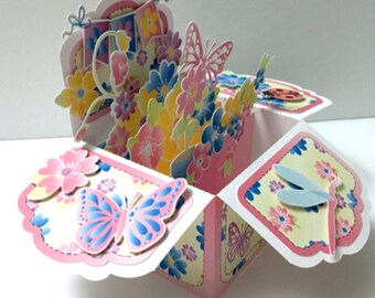 Pop up Butterfly Box - Etsy