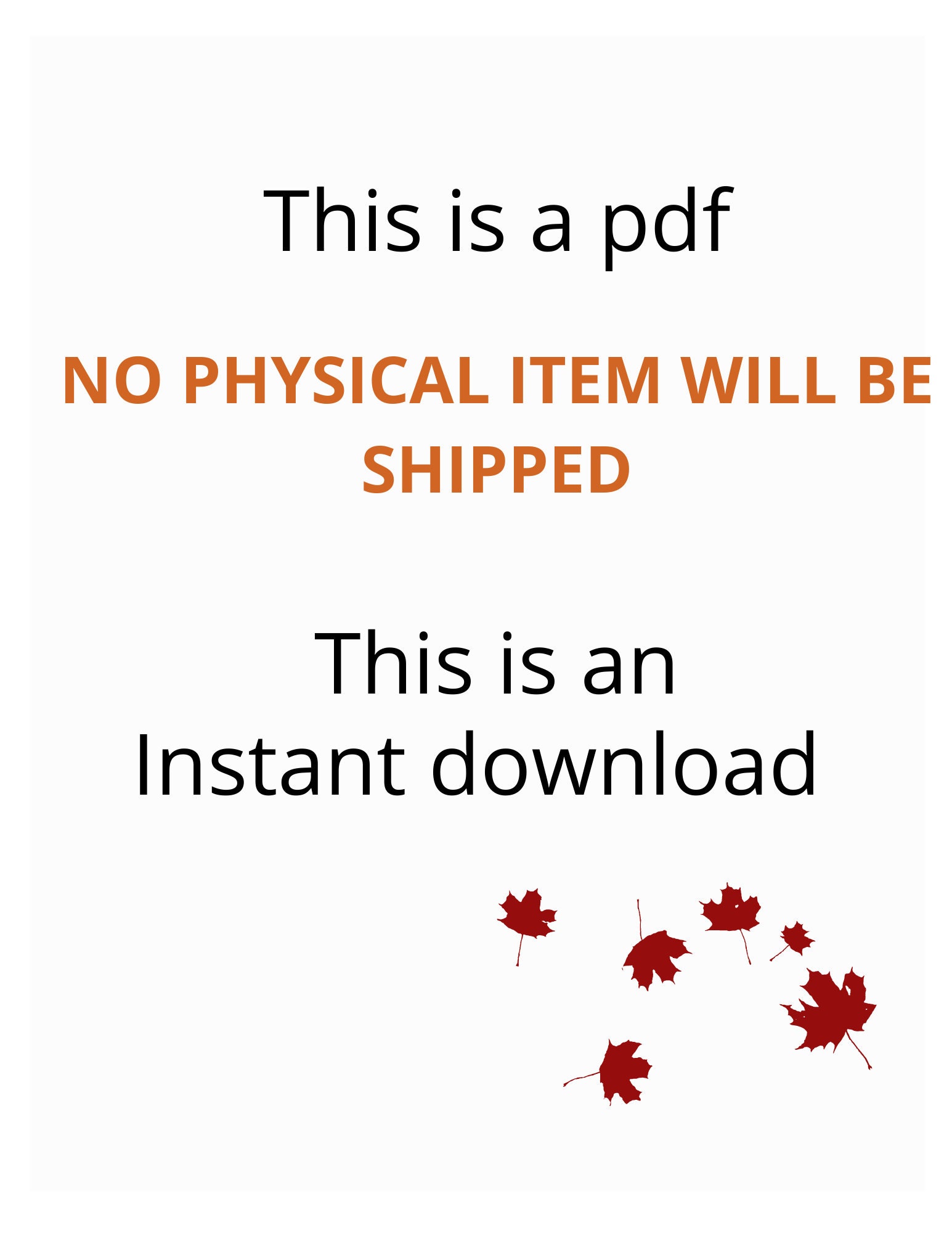 Set of 3 Fall Printables - Etsy