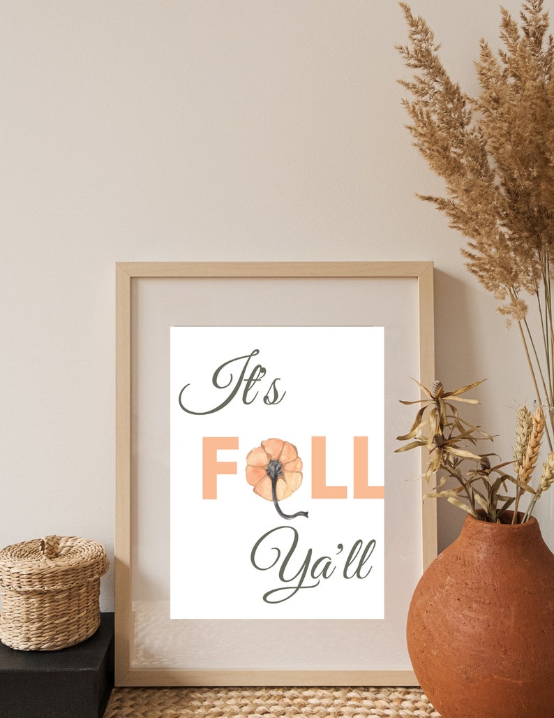 Set of 3 Fall Printables - Etsy
