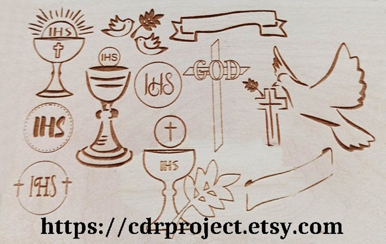 First Holy Communion Souvenir Dxf Svg, Holy Communion Gift, First Holy ...