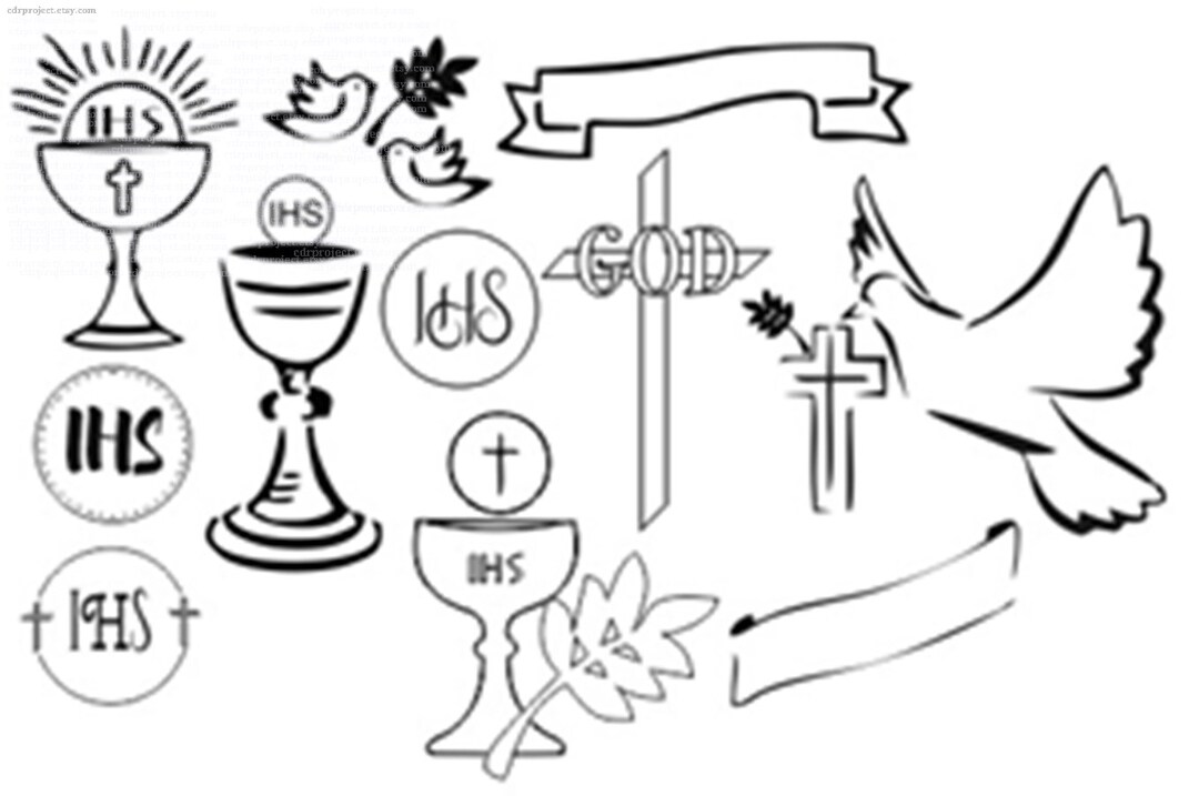 First Holy Communion Souvenir Dxf Svg, Holy Communion Gift, First Holy ...