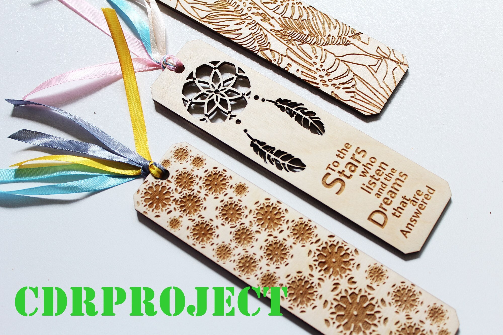 Wooden Bookmark, Cut Files, Laser Cut Files, Bookmark Template, Svg Dxf ...