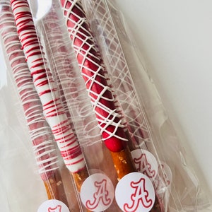 University of Alabama Chocolate Dipped Pretzels & Oreos - Etsy