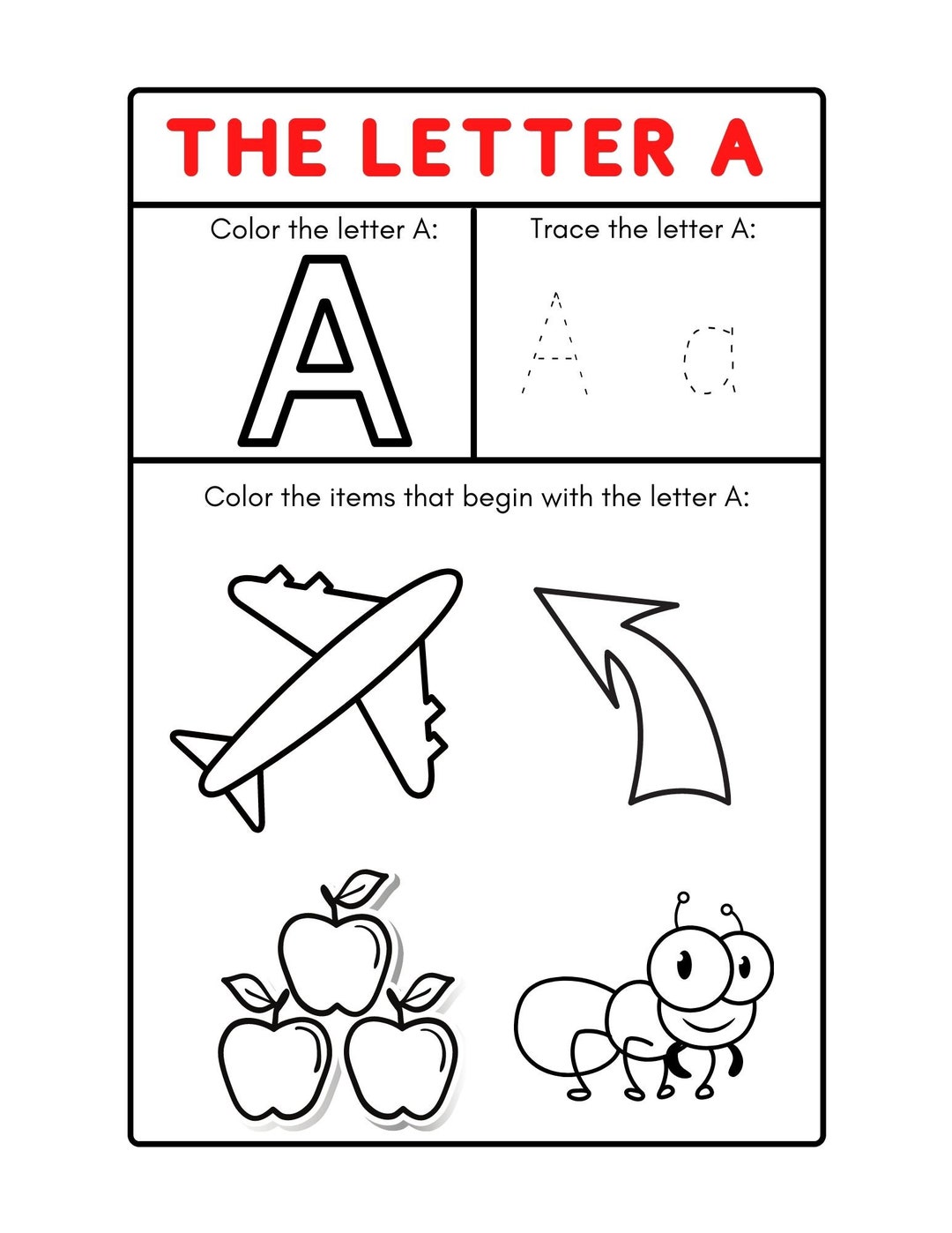 Beginner Worksheets by Erin - Etsy