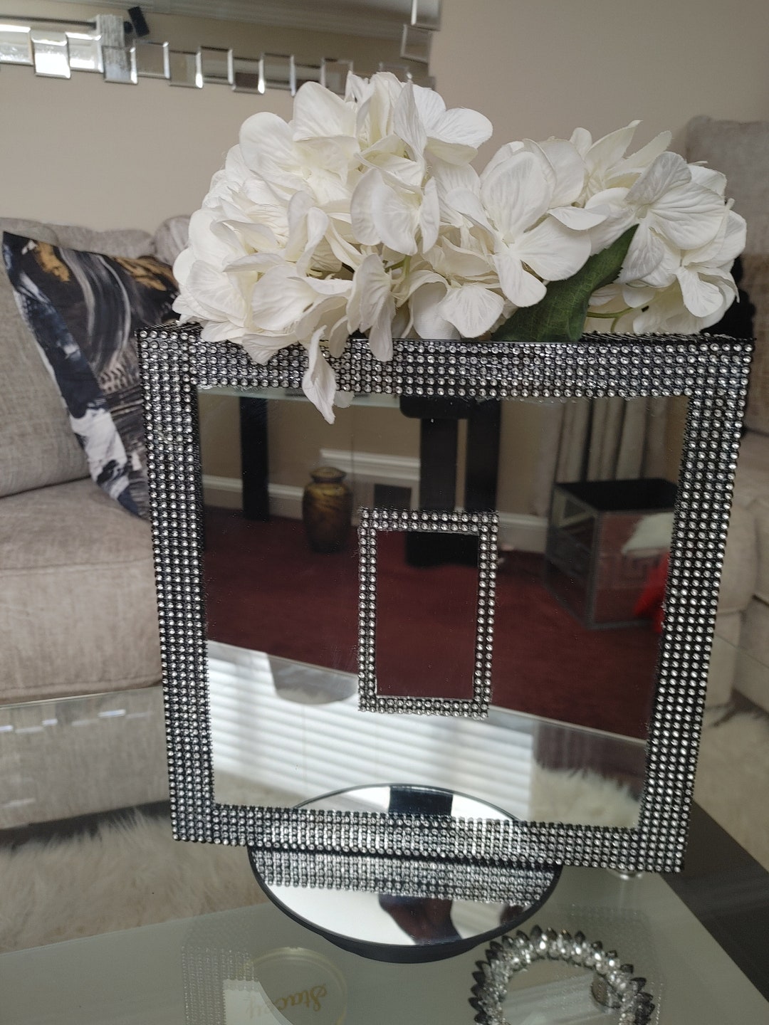 Square 12 X 12 Mirror Decorative Vases - Etsy
