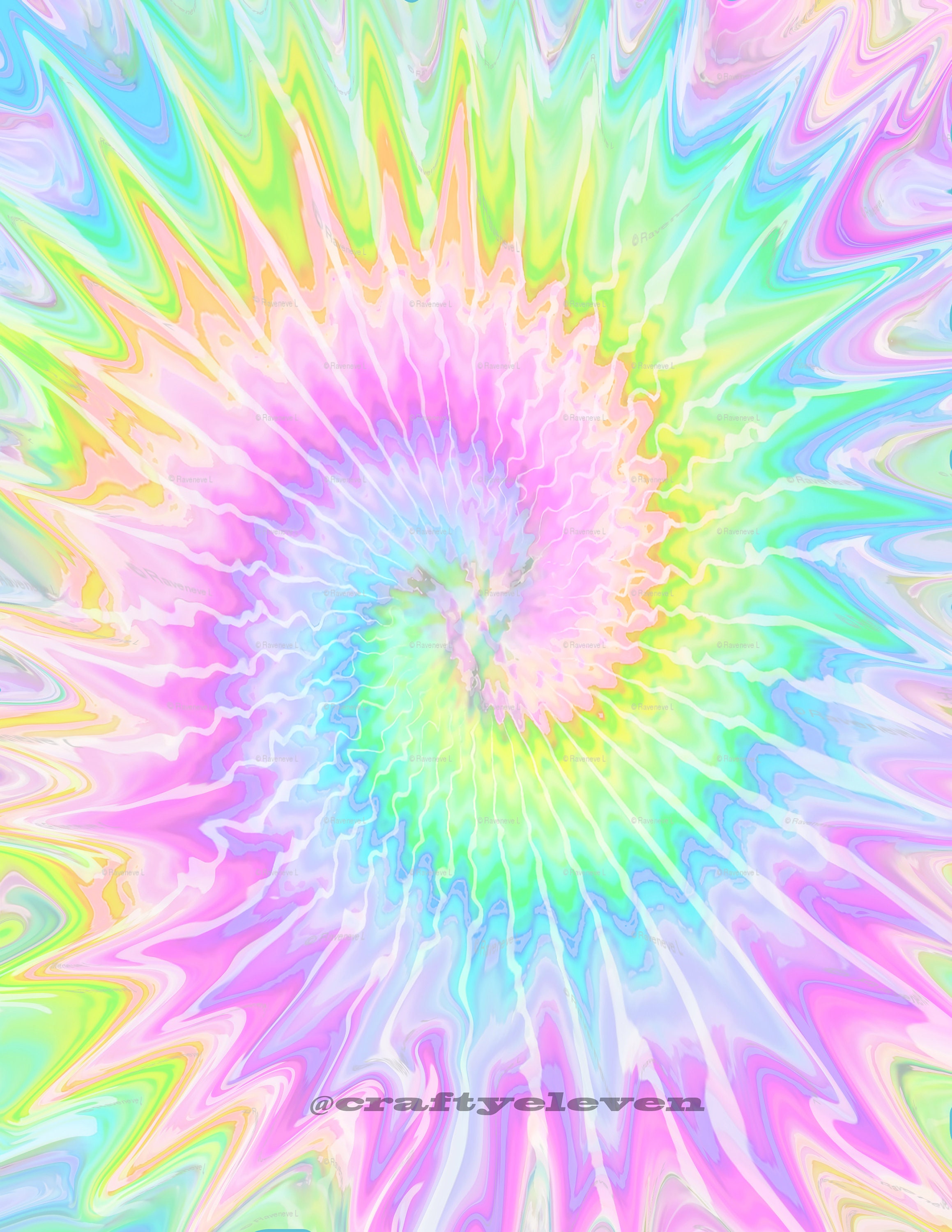 Tie Dye Digital Paper, Rainbow Tie Dye Patterns, Boho Printable Pattern ...