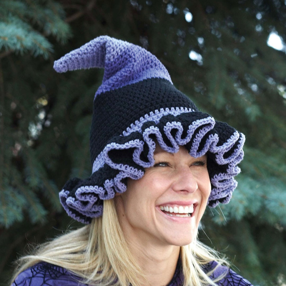 Witch or Wizard Hats Crochet Pattern PDF Wizard Hat - Etsy