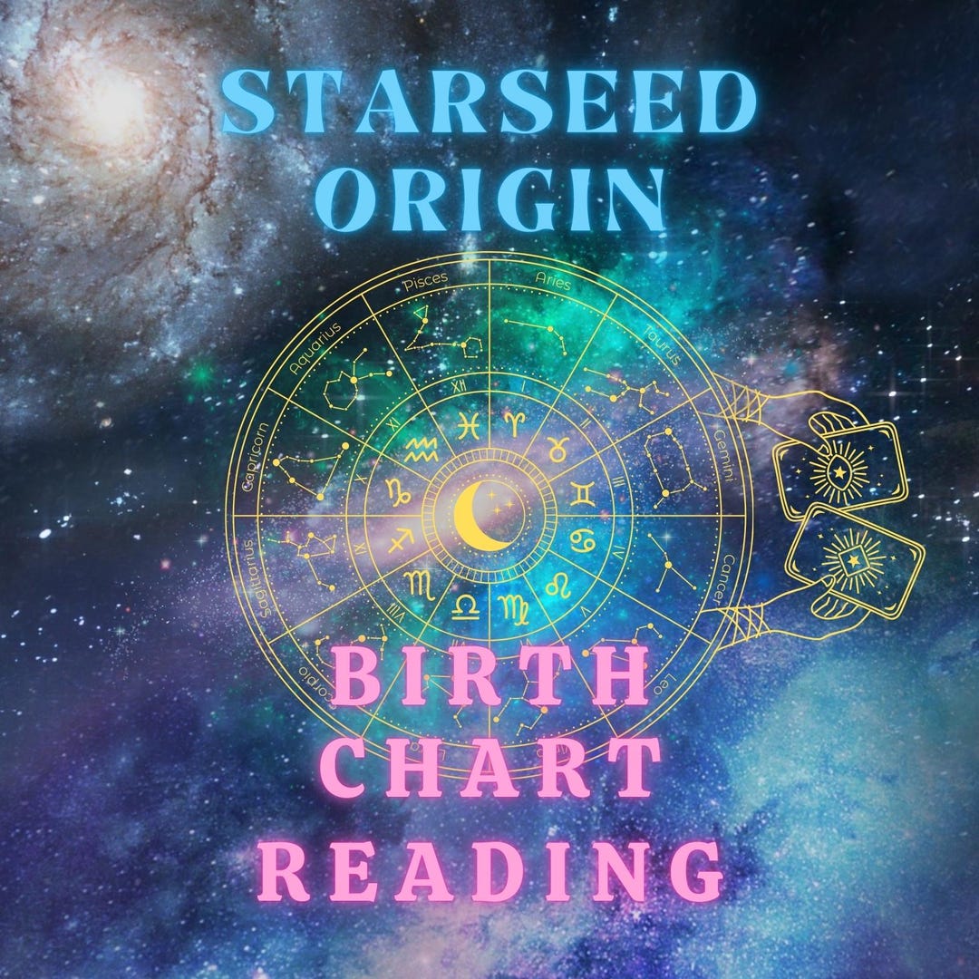Starseed Origin Birth Chart Reading - Etsy