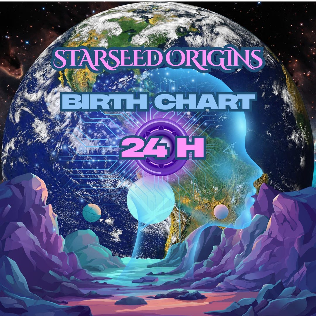Starseed Origins Birthchart Report (same Day Reading) - Etsy