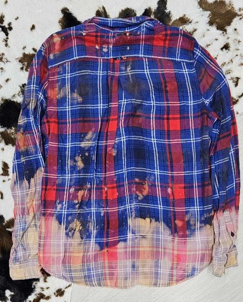Redesigned Vintage Inspired Patch Flannel | Patch | Distressed | Trendy ...