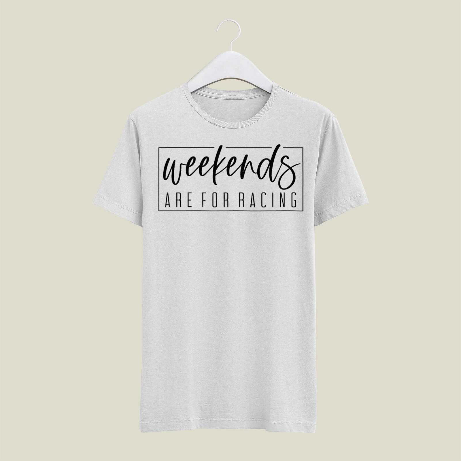 Weekends Are for Racing Weekends Racing Trendy - Etsy UK
