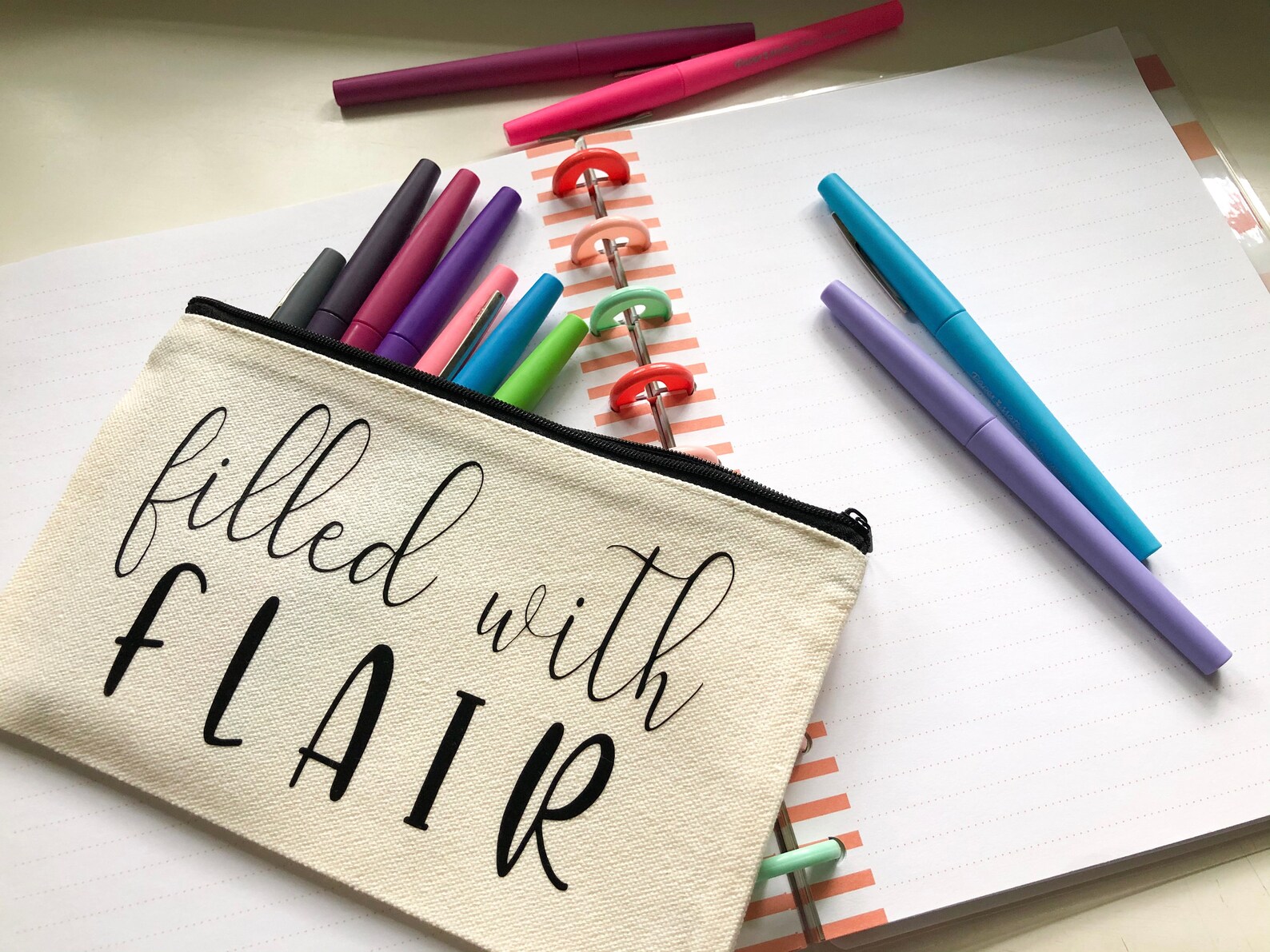 Personalized Pencil Pouch | Teacher Pouch - Etsy