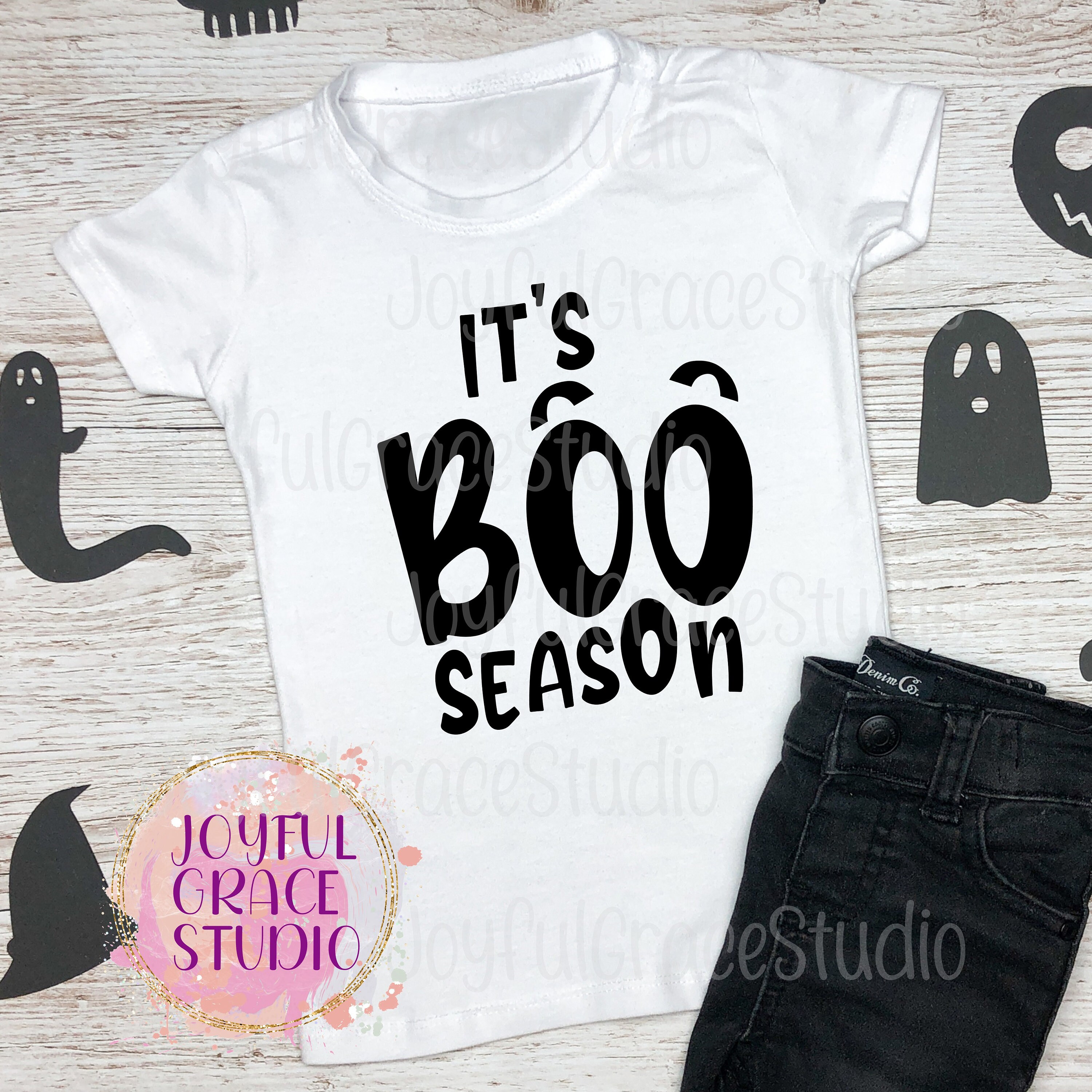 It's Boo Season Cut Files/ SVG/ PNG/ DXF/ Jpg/ Esp - Etsy