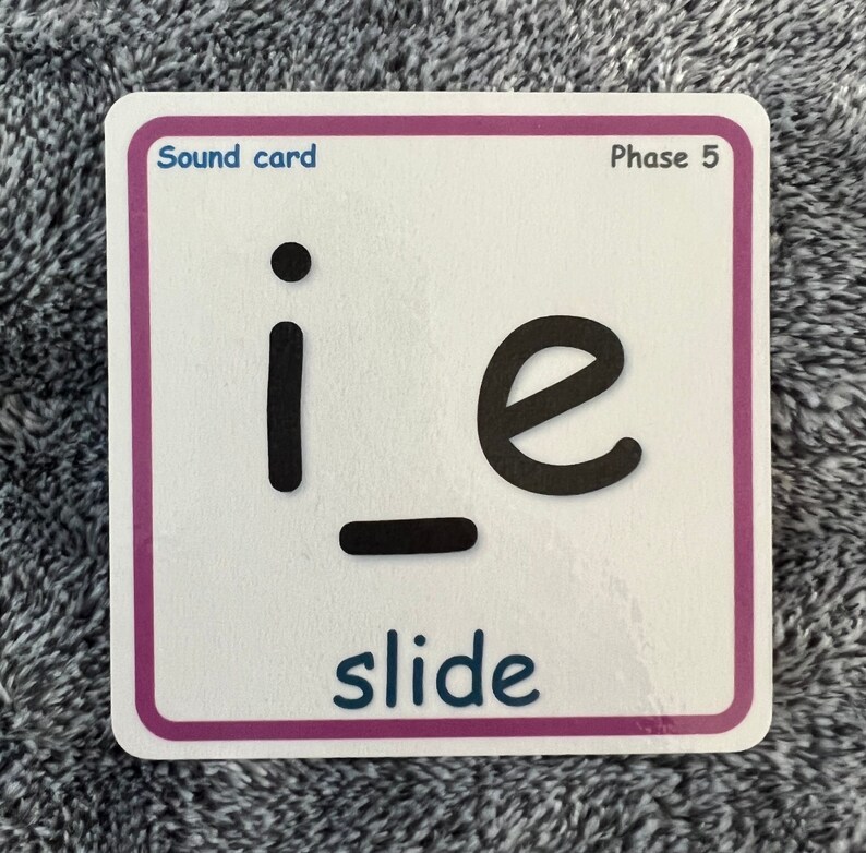 Phonics Flashcards Phase 2 3 and 5 - Etsy