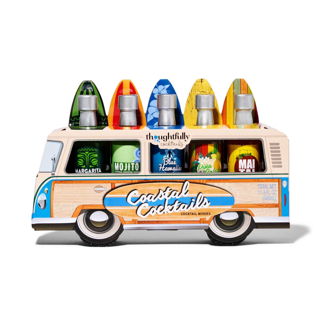 Woody Bus Cocktail Mixer Gift Set of 5 - Etsy