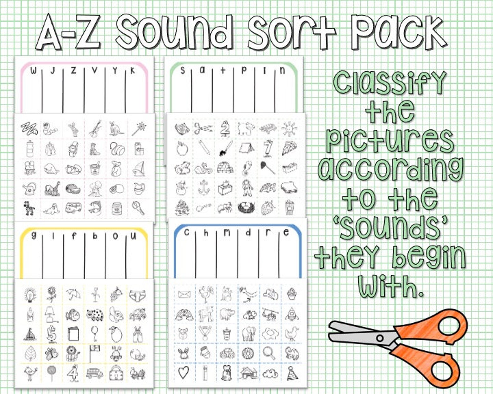 A-Z Sound Sort - Etsy