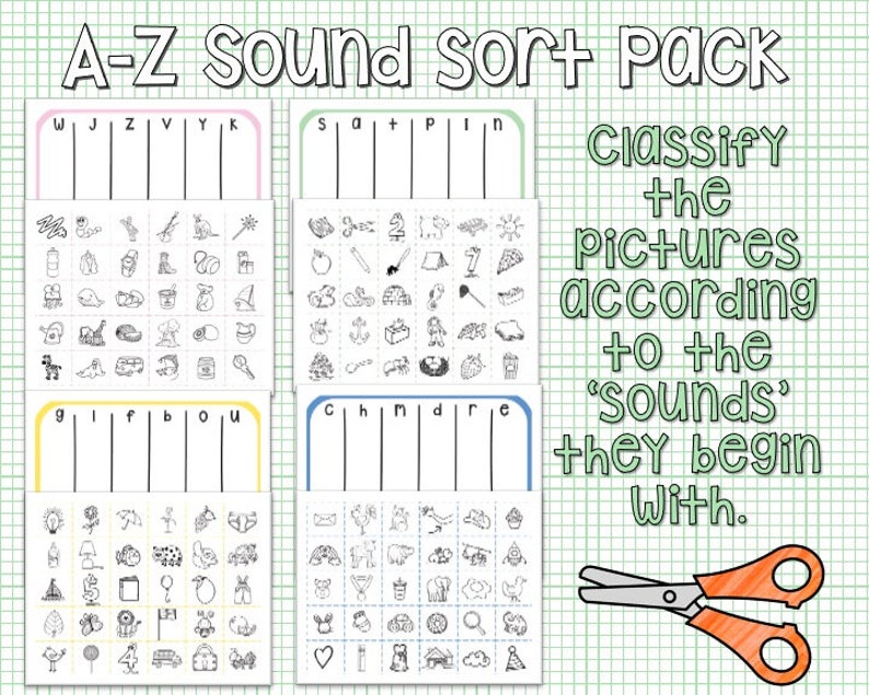 A-Z Sound Sort - Etsy