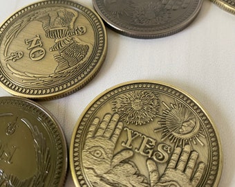 Yes No Coin - Etsy