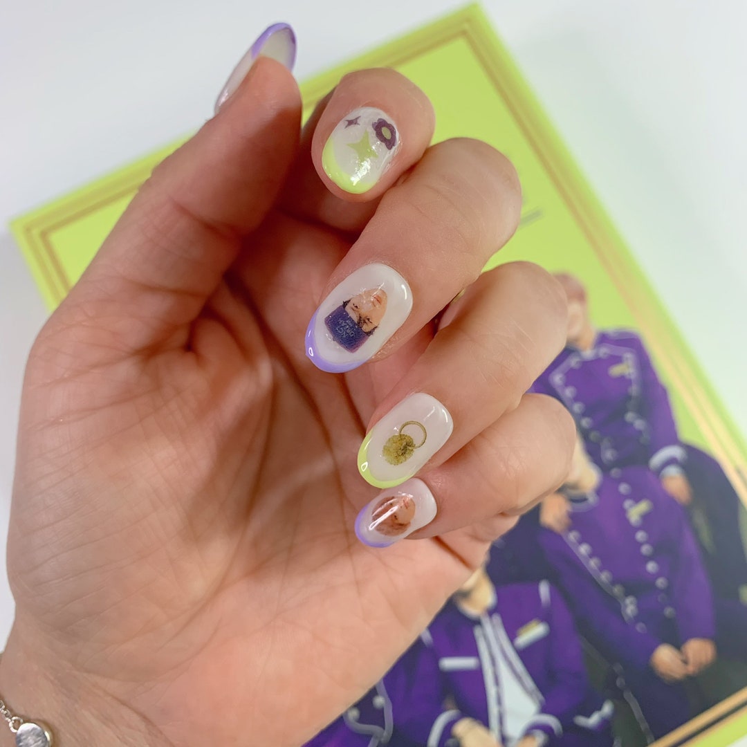 NCT Dream Hotel Dream| NCT Dream Waterslide Nail Decals| NCT Nail Art ...