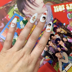 NCT Dream Hot Sauce| NCT Dream Waterslide Nail Decals| NCT Nail Art ...