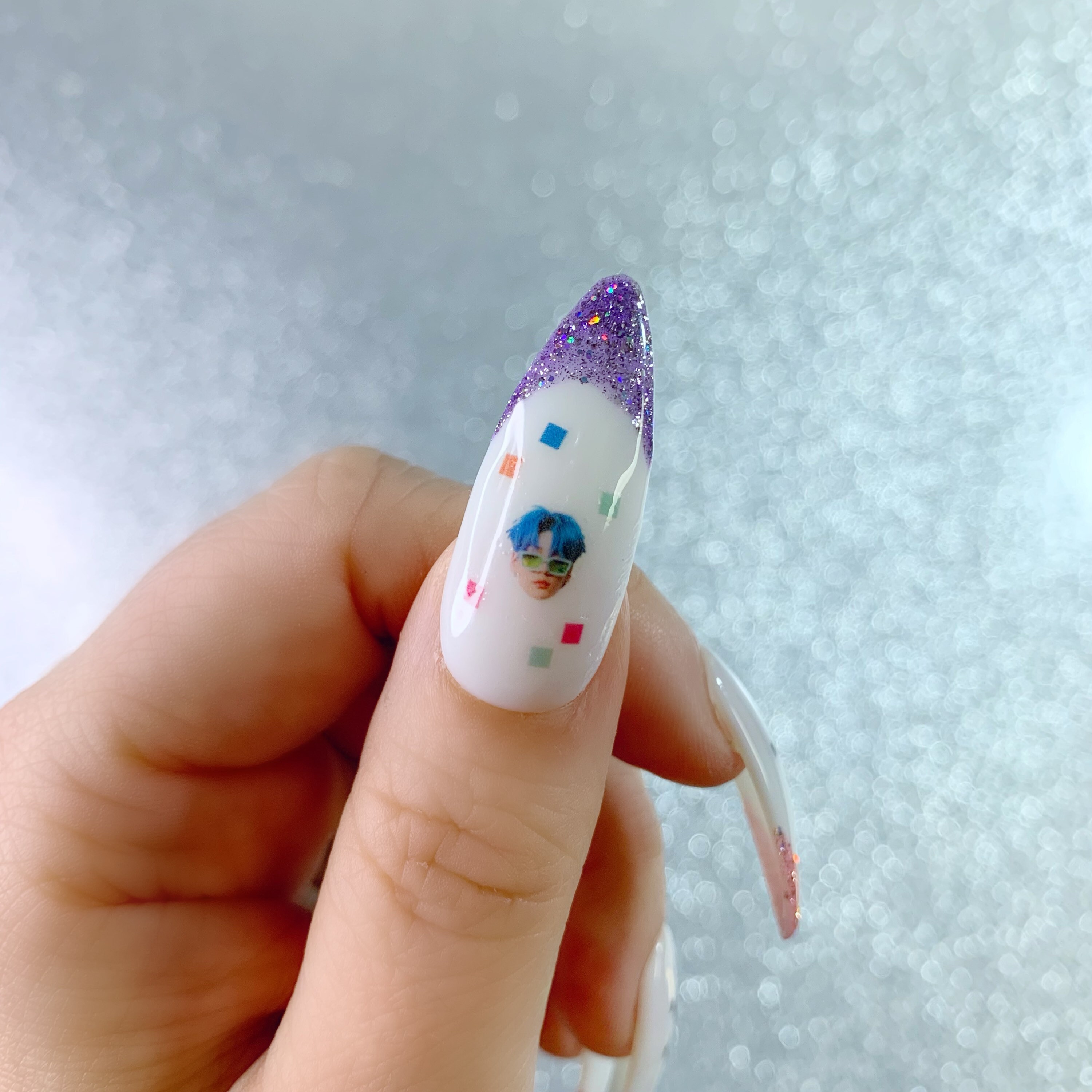 TXT Blue Hour Txt Waterslide Nail Decals TXT Nail Art Kpop - Etsy