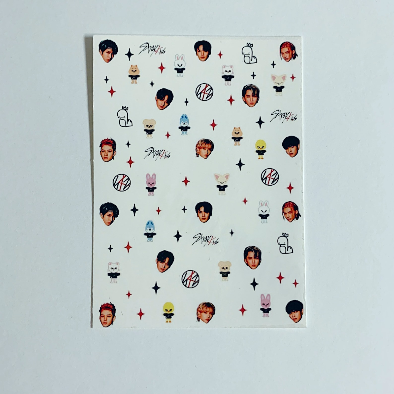 Stray Kids SKZOO Stray Kids Waterslide Nail Decals SKZ Nail | Etsy