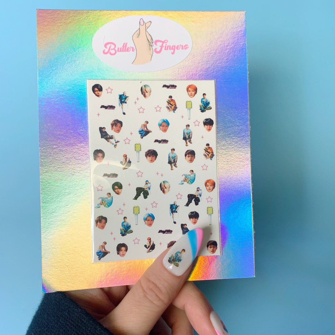 NCT 127 Ay-yo| NCT Waterslide Nail Decals| NCT Nail Art| Kpop Nail ...