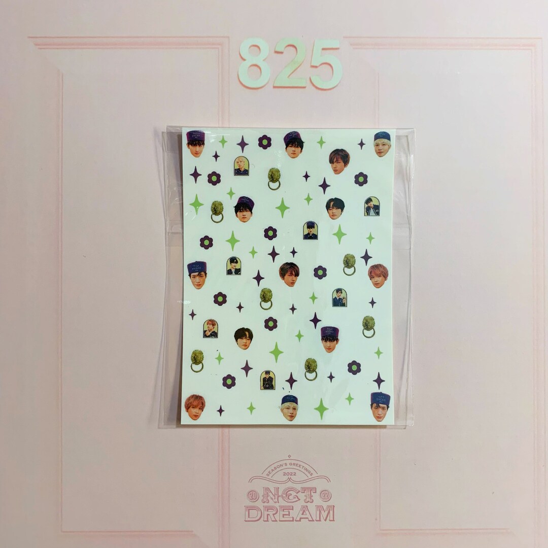 NCT Dream Hotel Dream| NCT Dream Waterslide Nail Decals| NCT Nail Art ...