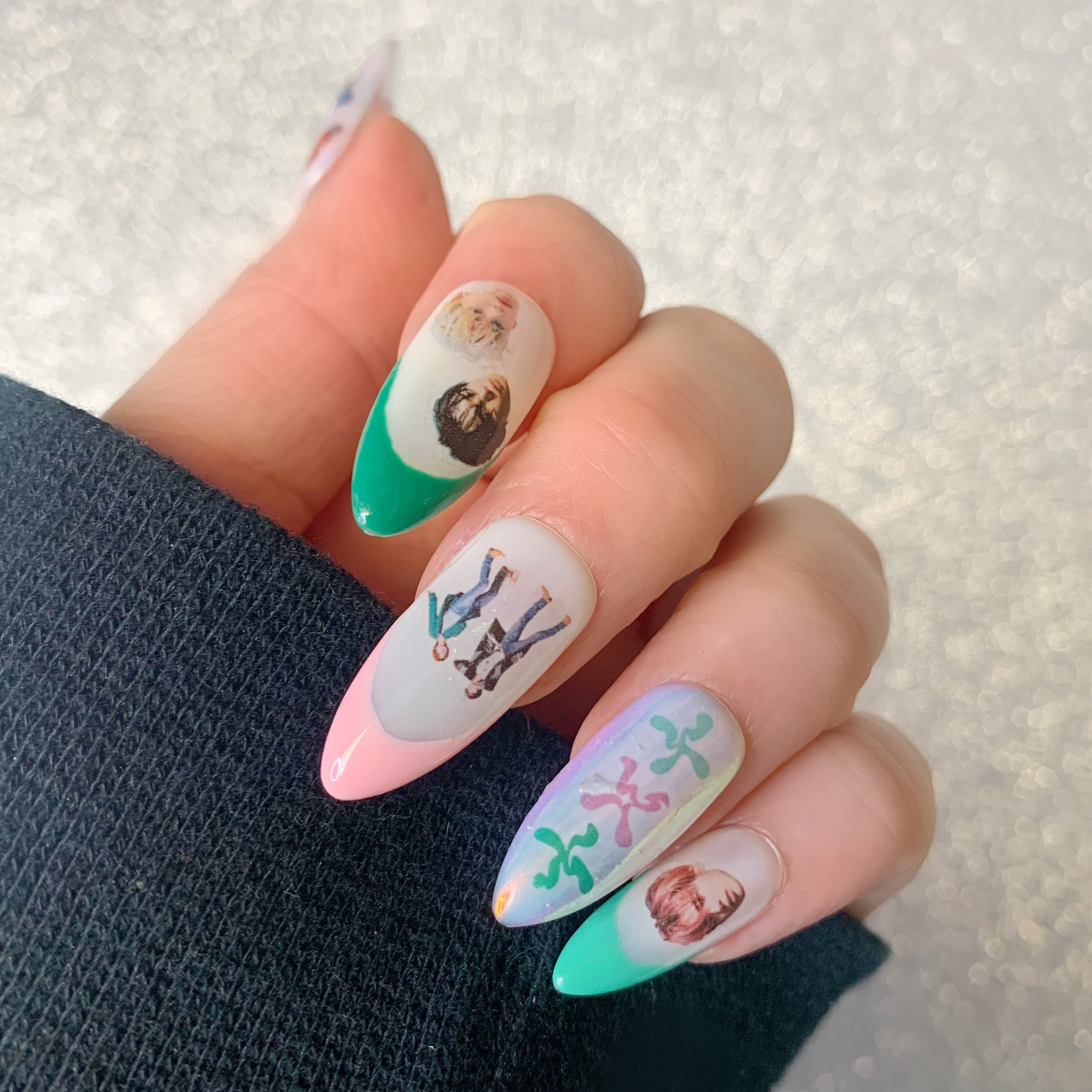 TXT Temptation Txt Waterslide Nail Decals TXT Nail Art Kpop - Etsy