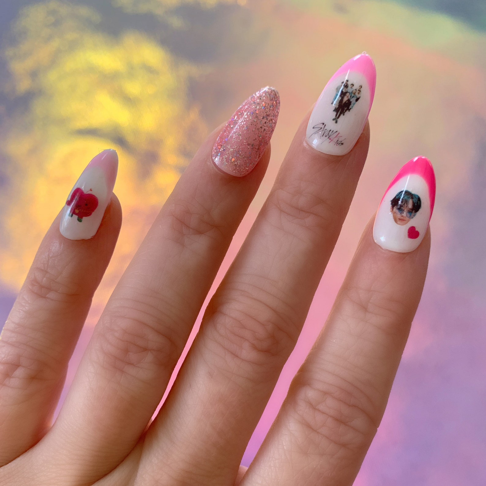 Stray Kids Maxident| Stray Kids Waterslide Nail Decals| SKZ Nail Art ...