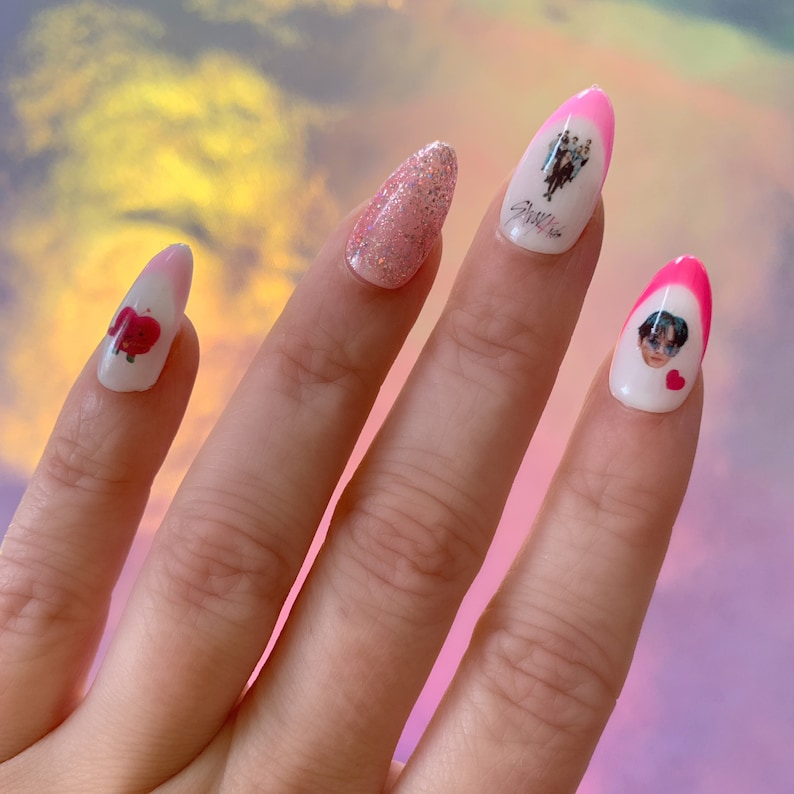 Stray Kids Maxident| Stray Kids Waterslide Nail Decals| SKZ Nail Art ...