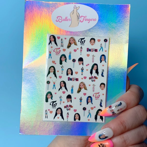K Pop Twice Stickers - Etsy