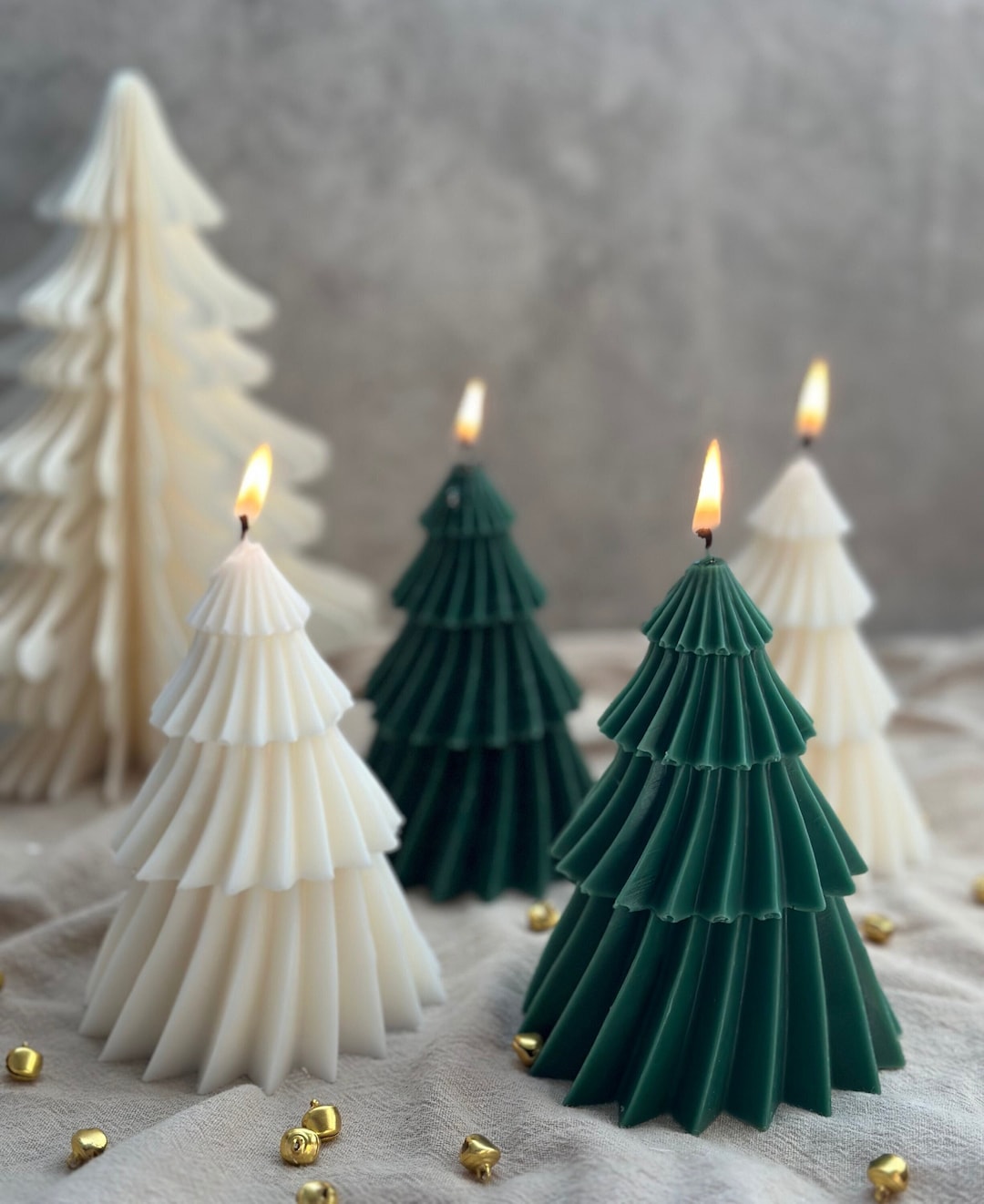 Fraser Fir Scented Christmas Tree Candle: Hand-poured Soy Wax - Etsy