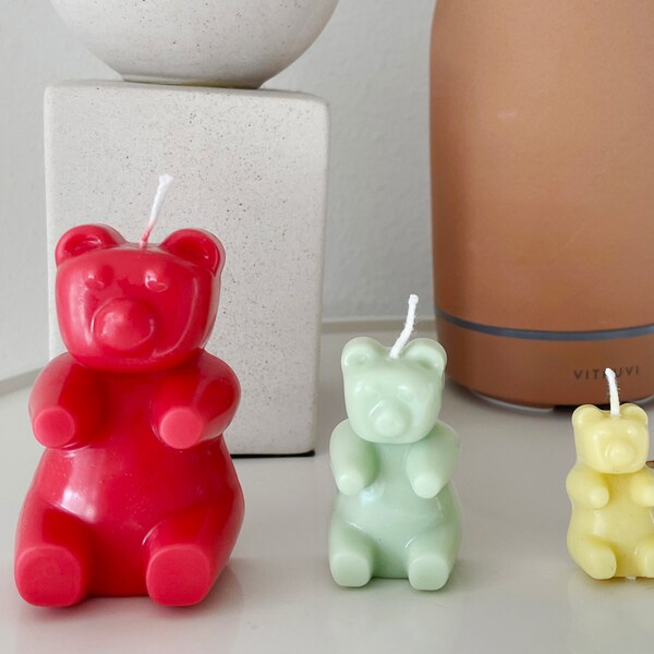 Bear Candle - Etsy