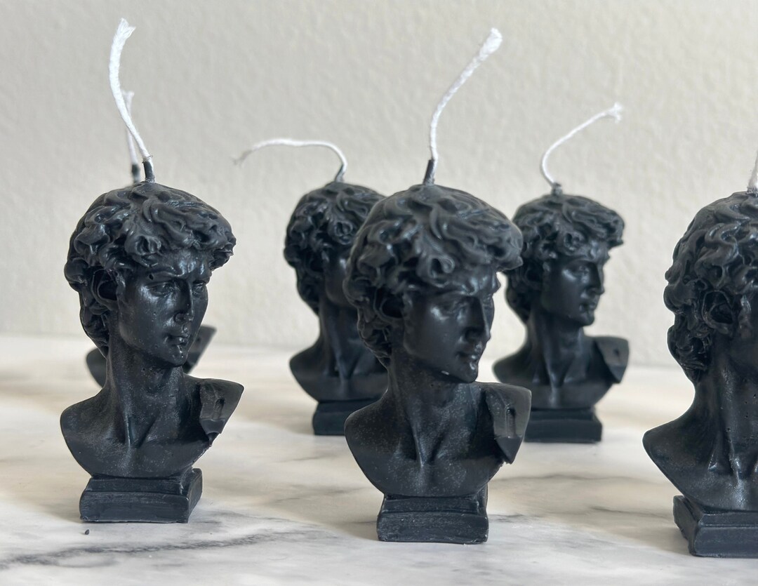 Mini David Bust Candle David Candle Aesthetic Candle Home - Etsy