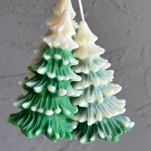 Fraser Fir Scented Christmas Tree Candle: Hand-poured Soy Wax - Etsy