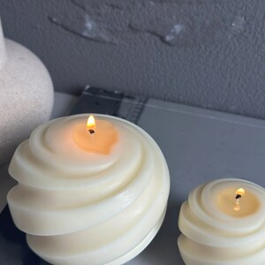 Sphere Ball Candle, Sphere Candle, Swirl Candle, Twisted Candle ...